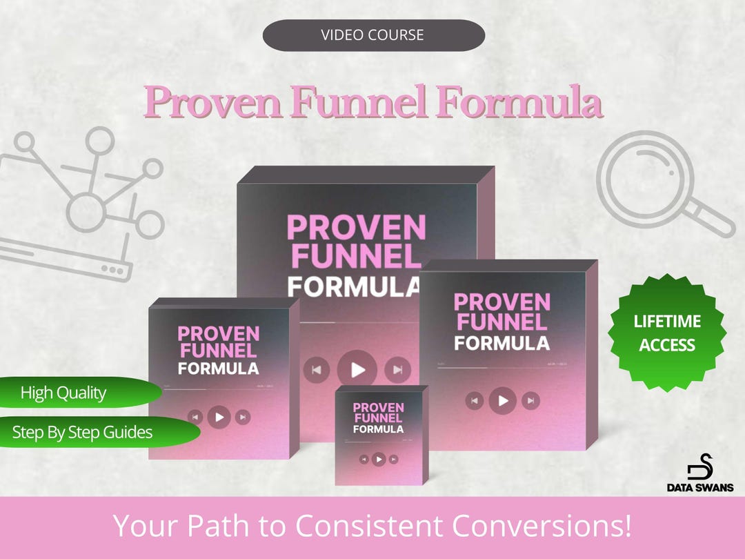Proven Funnel Formula Sales Funnel Course | Digital Marketing ...