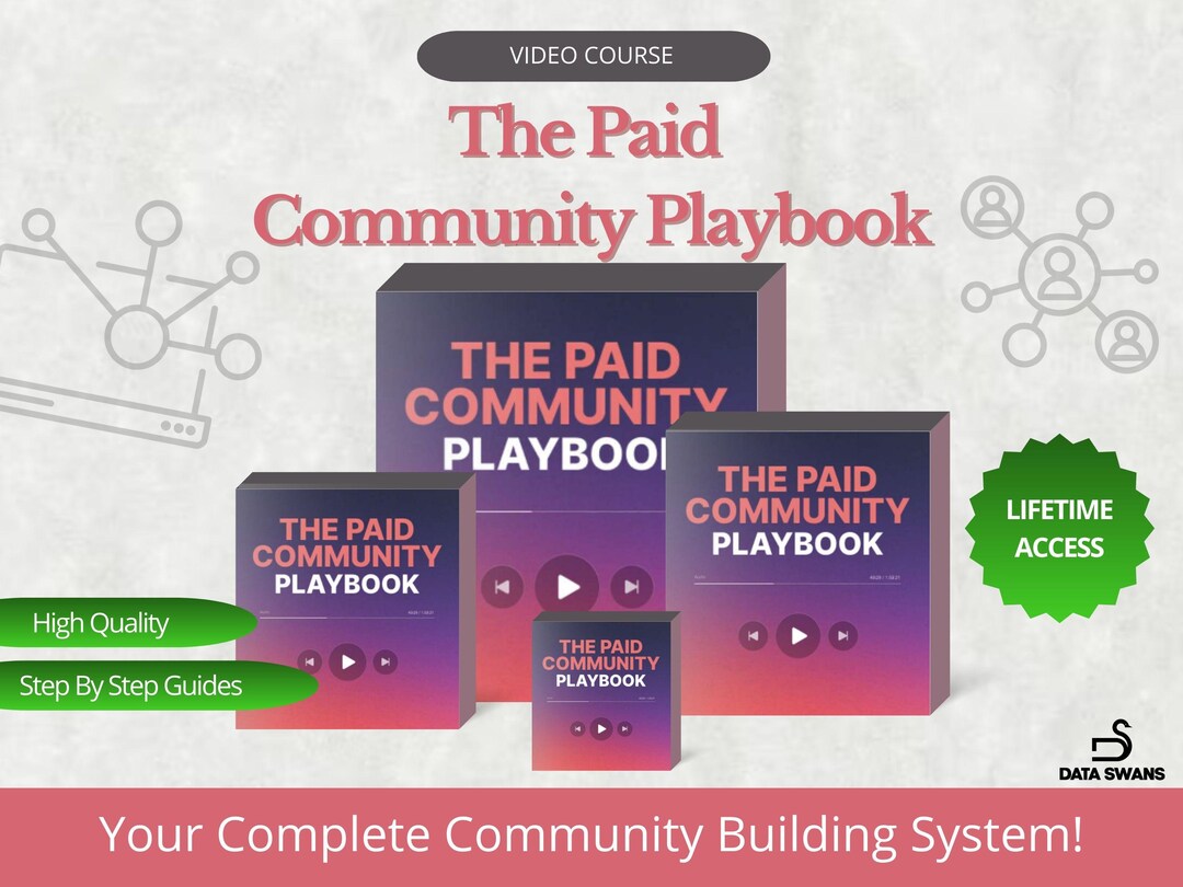 The Paid Community Playbook | Build & Grow Your Own Paid Online ...