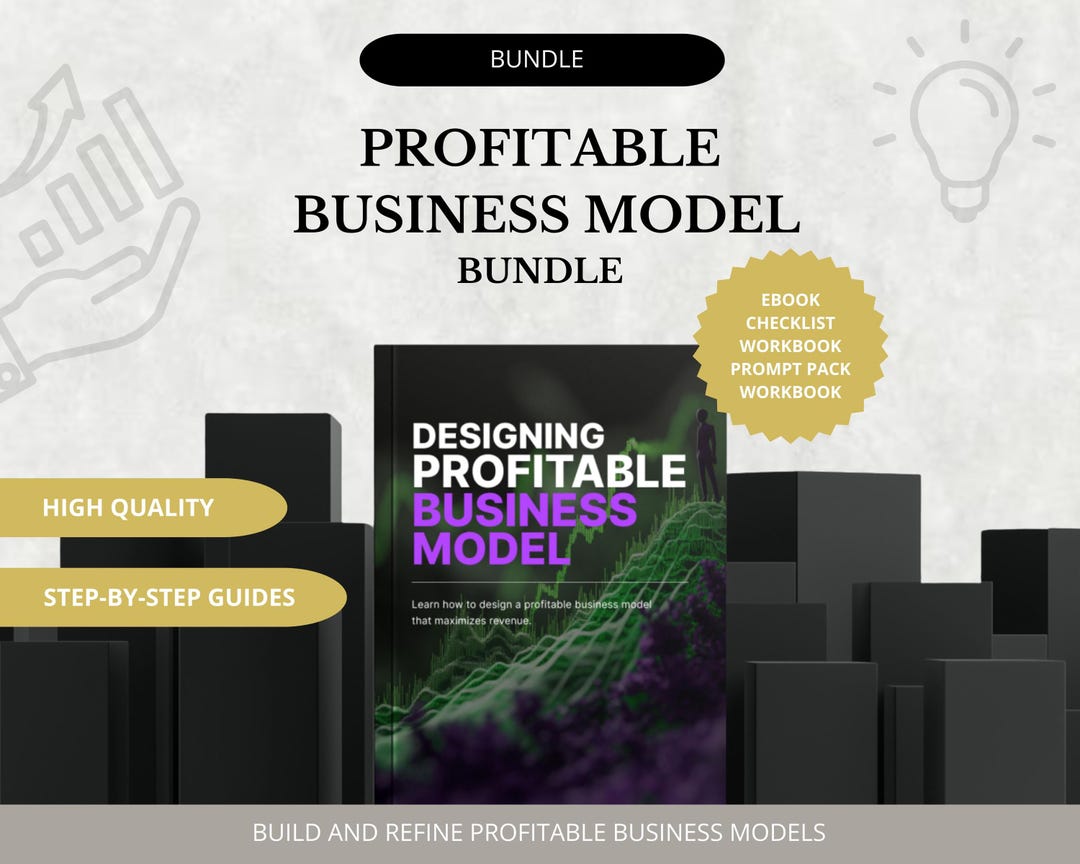 Designing a Profitable Business Model Bundle | Ebook, Workbook ...
