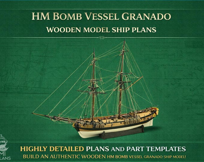 Mississippi Riverboat Wooden Ship Model Plans, 1:60 Scale (digital ...