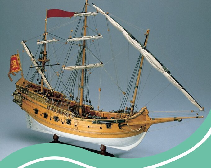 La Creole (ancre)-wooden Ship Model Assembly Plans: Build Your Own ...