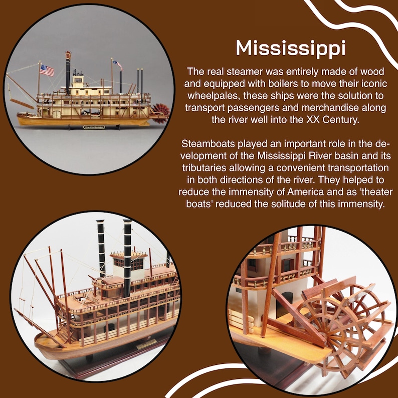 Mississippi Wooden Ship Model Draft Plans | 10 Tif Files | Numbered ...