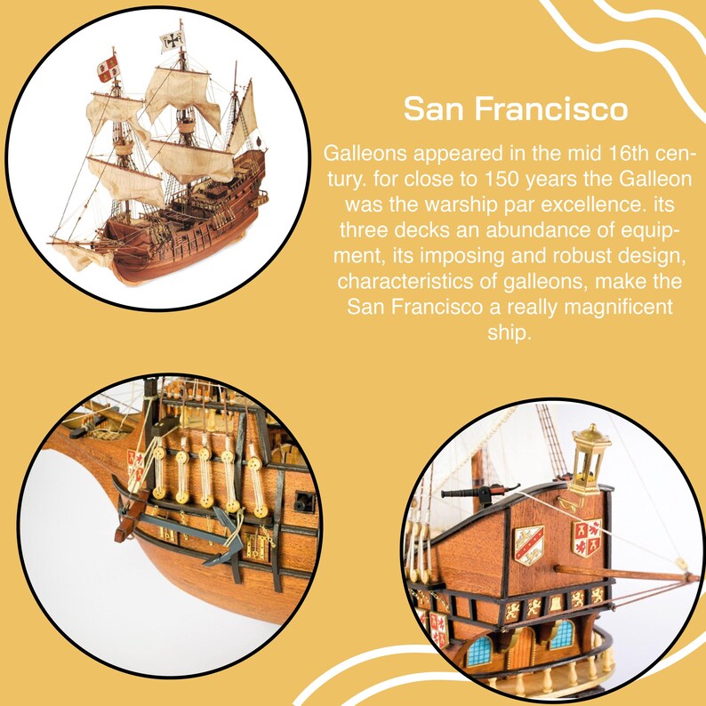 San Francisco Wooden Ship Model Draft Plans | 4 Tif Files | Numbered ...