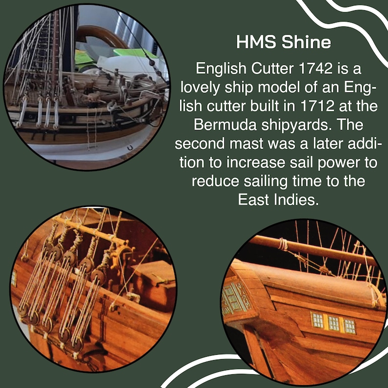 HMS Shine Wooden Ship Model Assembly Plans (digital Download) - Etsy