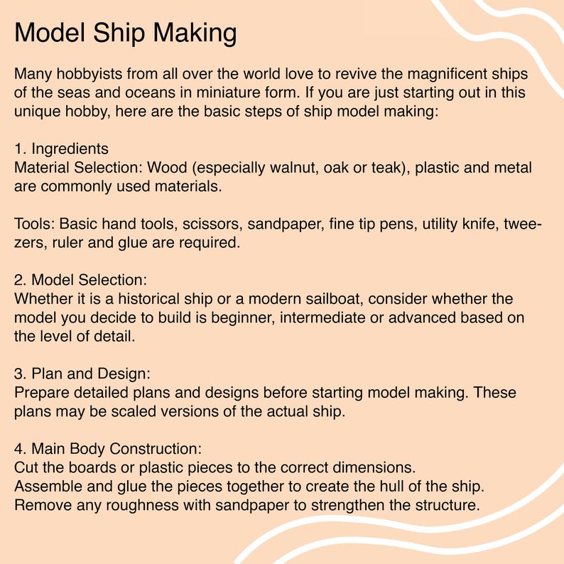 Marseille Wooden Ship Model Draft Plans | 10 Tif Files | Numbered ...