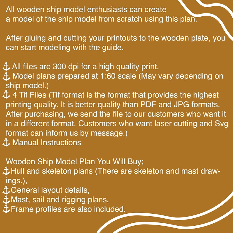 Fair American Wooden Ship Model Plans, 1:60 Scale (PDF-TIF Download) - Etsy