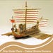 Caesar Roman Bireme Wooden Ship Model Plans (digital Download) - Etsy