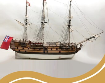 USS Constitution 1797 Wooden Ship Model Assembly Plans | 22 High ...