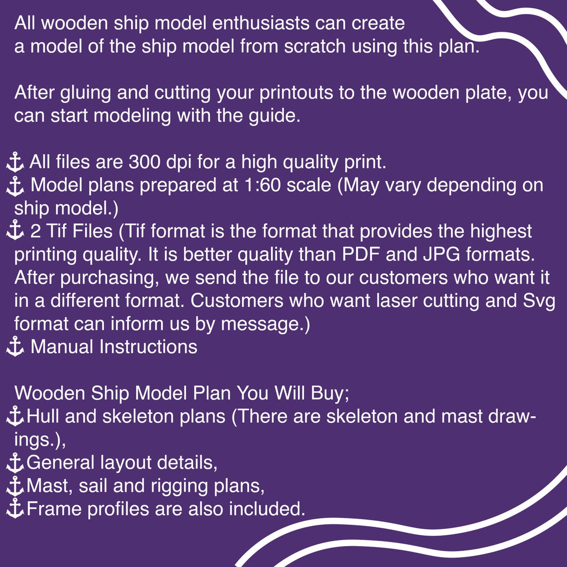 Bireme Greek Wooden Ship Model Plans, 1:60 Scale (PDF-TIF Download) - Etsy