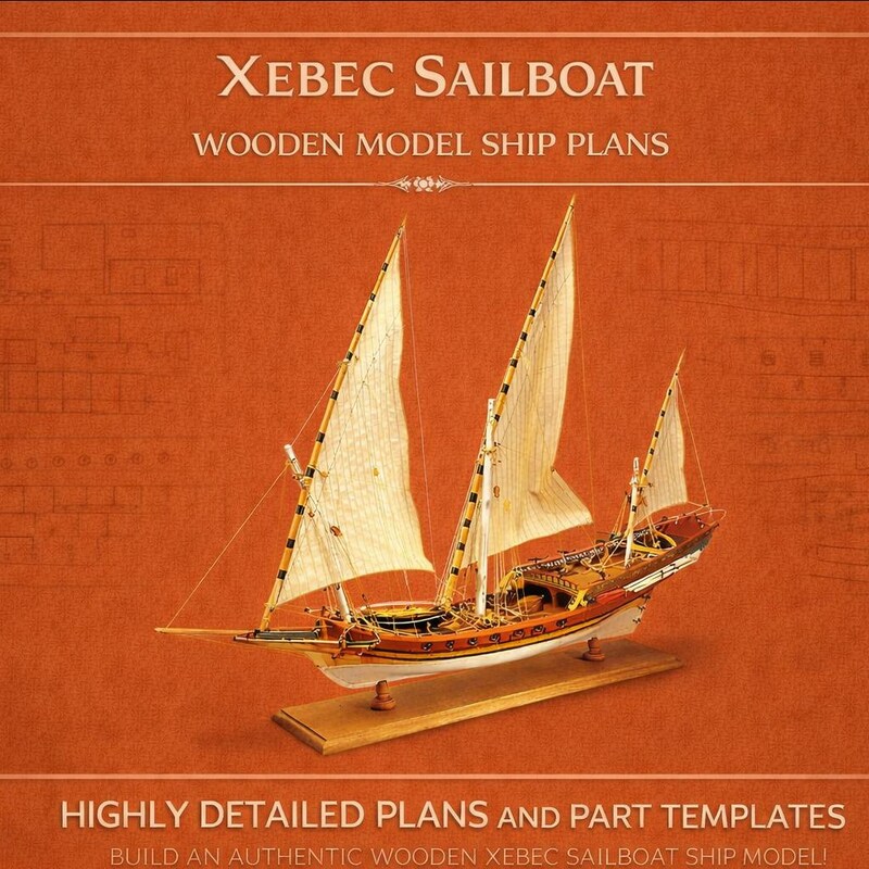 Sailboat Model - Etsy