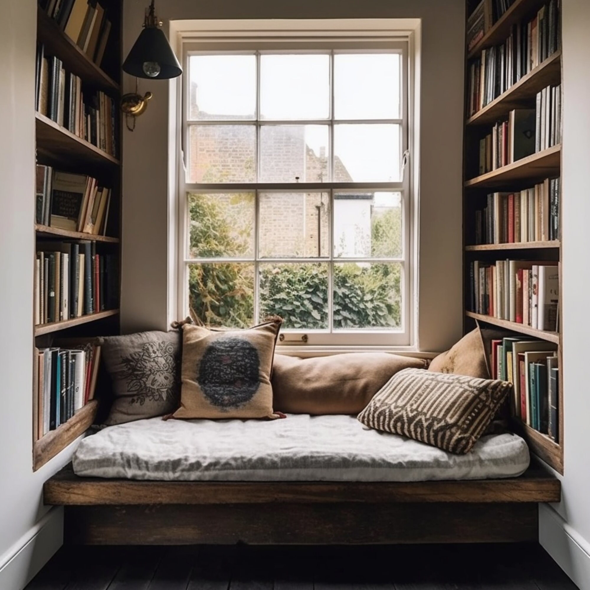 Reading Nook-ai Art - Etsy