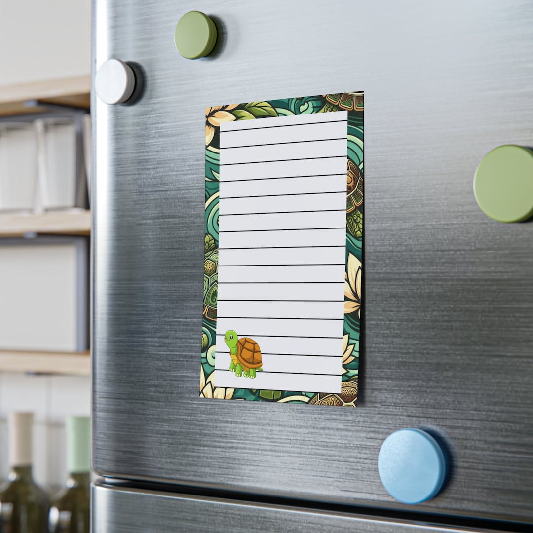 Tim the Turtle Sticky Note® Note Pads - Etsy