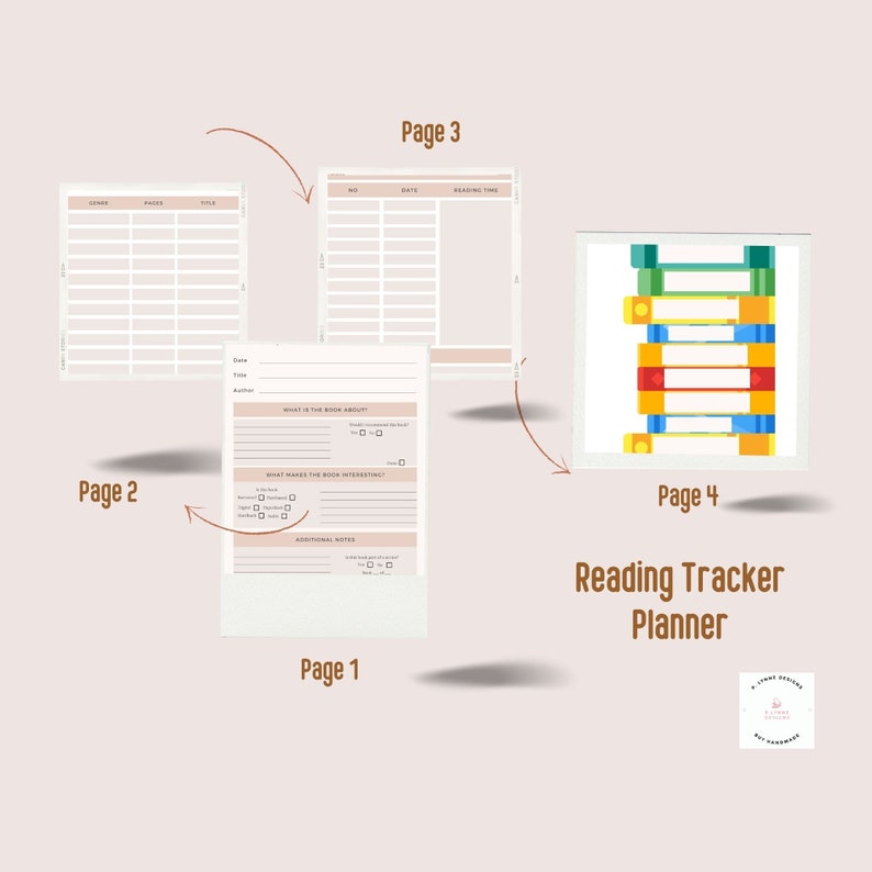 Printable Reading Tracker - Etsy