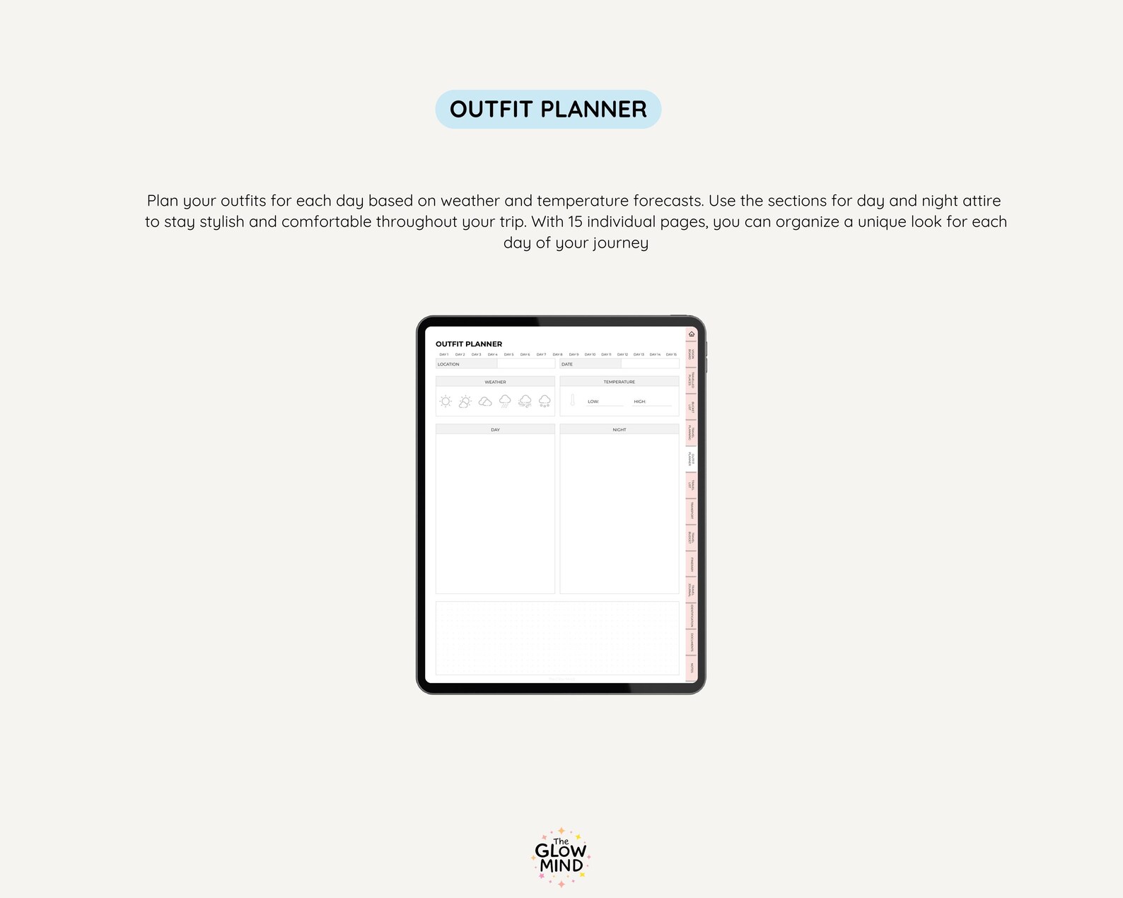 Digital Travel Planner, Organize Your Trips Budget, Ultimate Travel ...