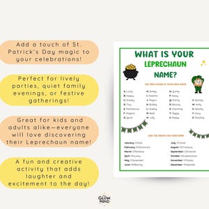 What is Your Leprechaun Name, St. Patrick's Day Leprechaun Name ...