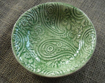 Paisley pottery | Etsy