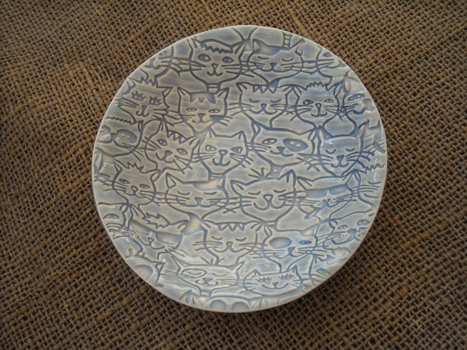 Cat Bowl Handmade Pottery Kitten Pottery Cat Pottery - Etsy