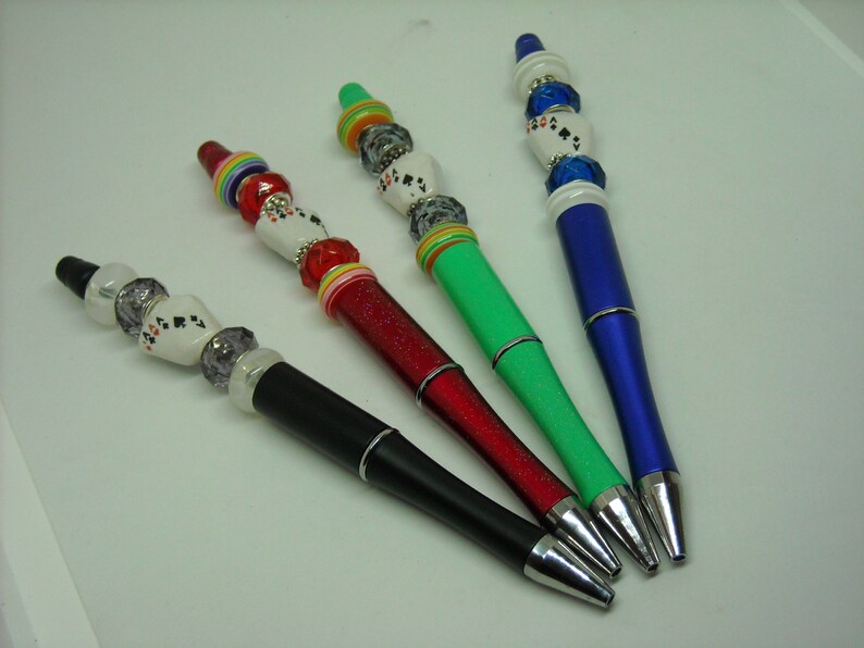 Playing Card Pen Scorekeeping Pen Bridge Pen Poker Pen - Etsy