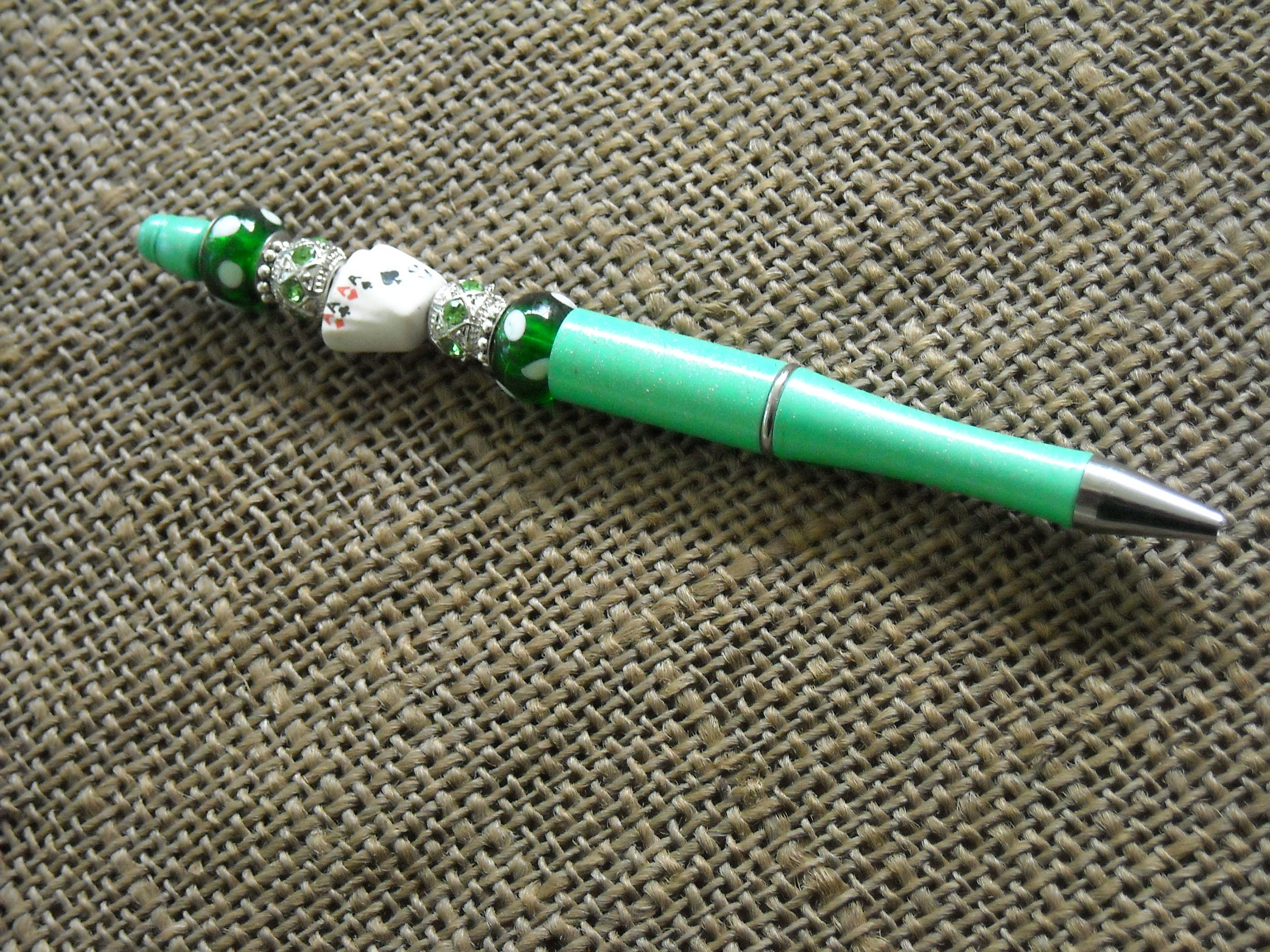 Playing Card Pen Scorekeeping Pen Bridge Pen Poker Pen | Etsy