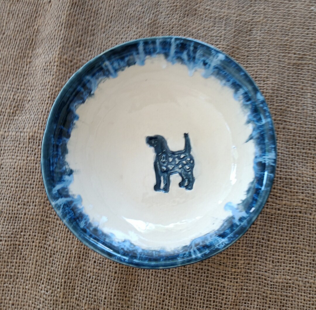 Dog Pottery - Dog Dish - Dog Lovers Dish - Etsy