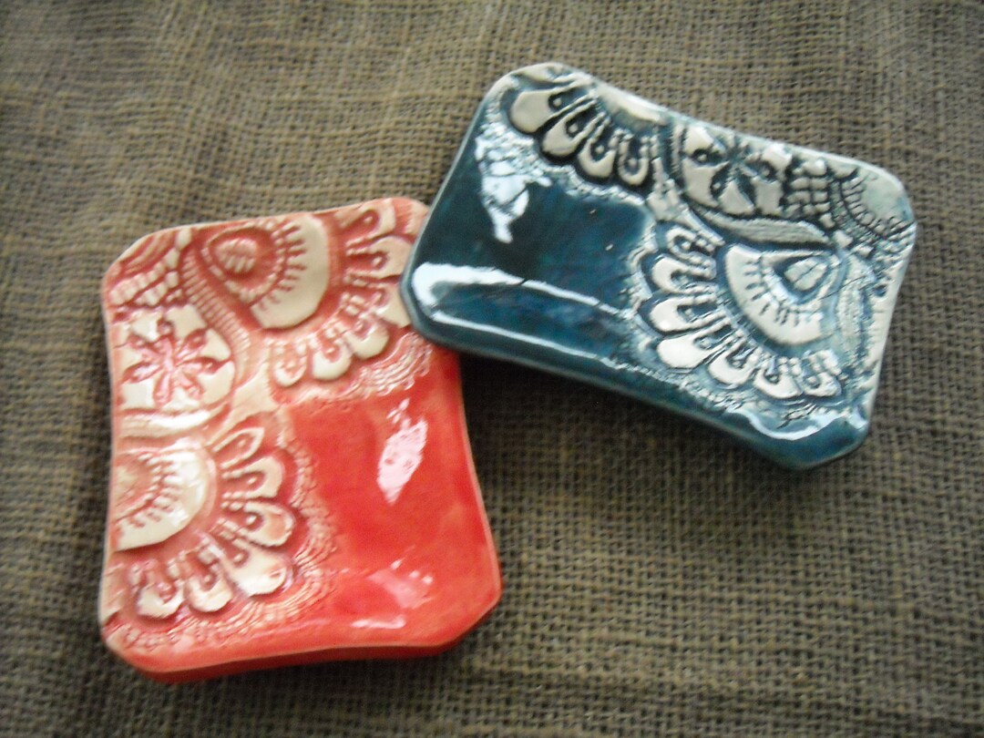 Ceramic Soap Dish - Bathroom Decor - Handmade Pottery - Handmade Soap ...