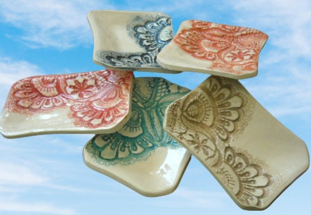 Ceramic Soap Dish - Bathroom Decor - Handmade Pottery - Handmade ...