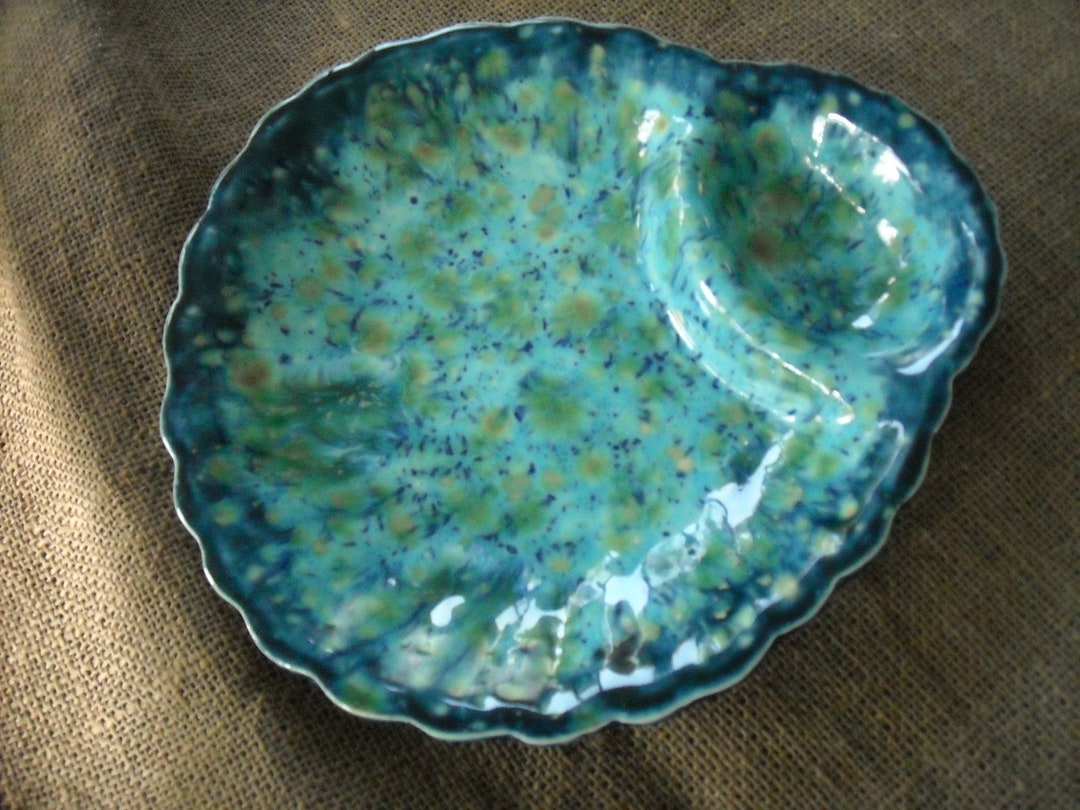 Seashell Dish - Seashell Plate - Seafood Serving Plate - Nautical ...