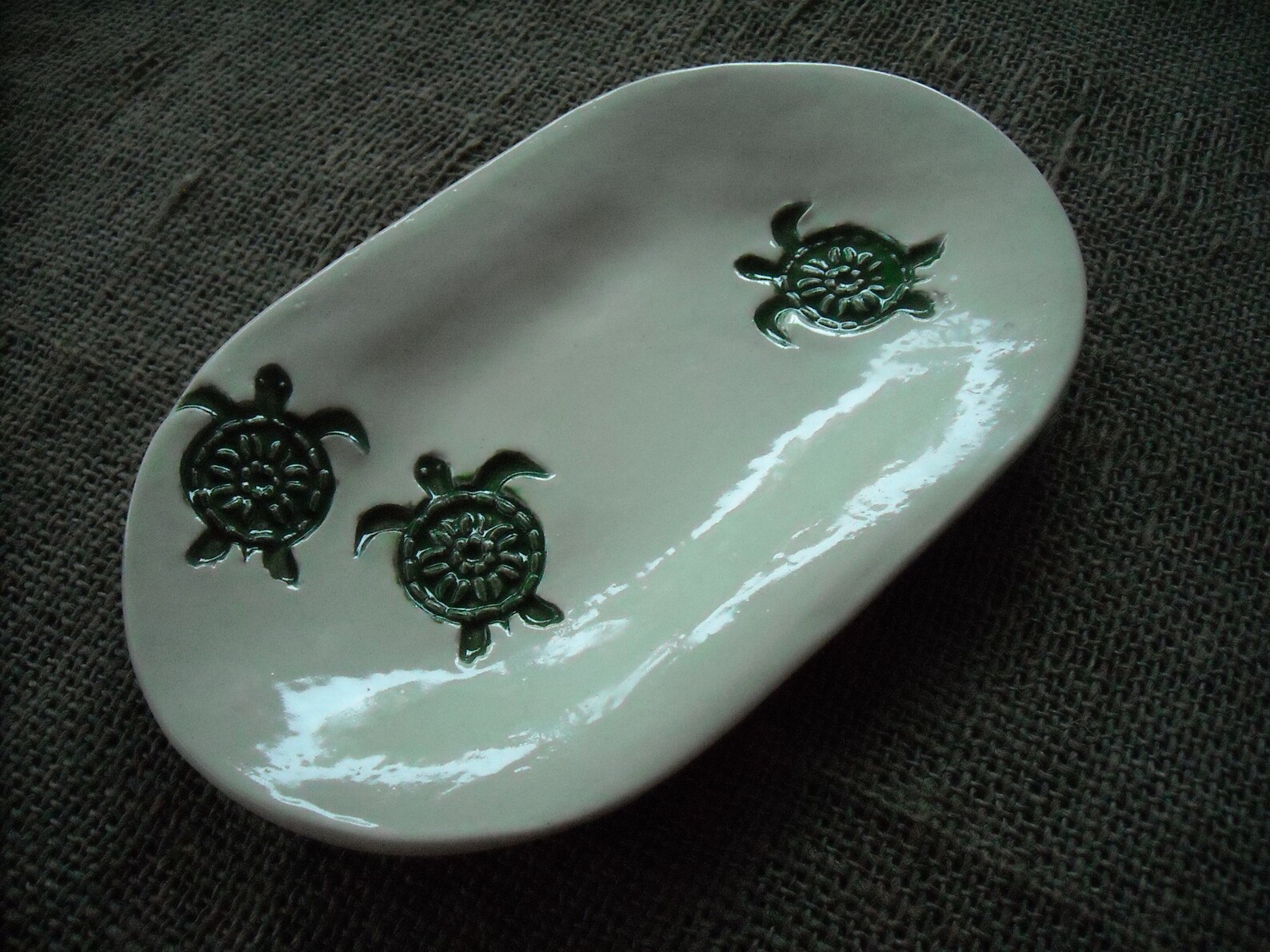 Turtle Dish Turtle Pottery Nautical Pottery Nautical - Etsy