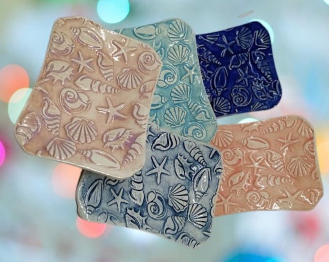 Nautical Soap Dish - Nautical Decor - Bathroom Accessory - Seashell ...