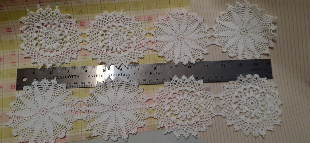 8 Pc. Vintage Doily Kit - Etsy