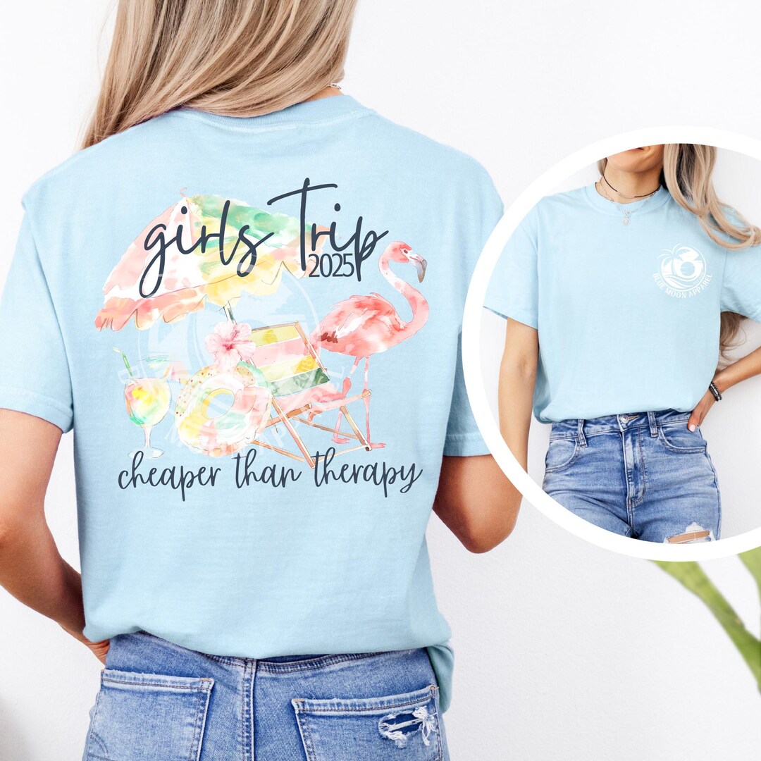 Girls Trip 2025-cheaper Than Therapy- Cruise Beach Life- Girls Weekend ...
