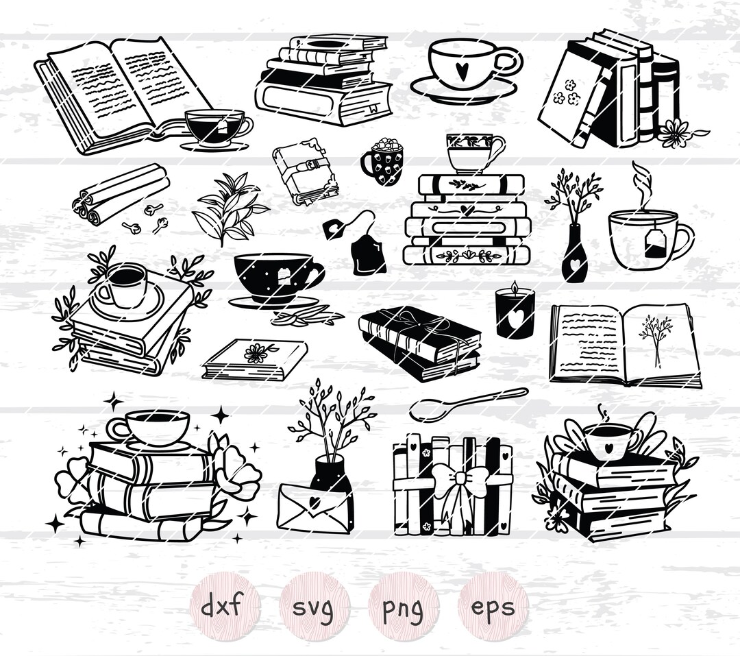 Book Svg, Reading Books Svg for Cricut, Book Quotes SVG, Book Lovers ...