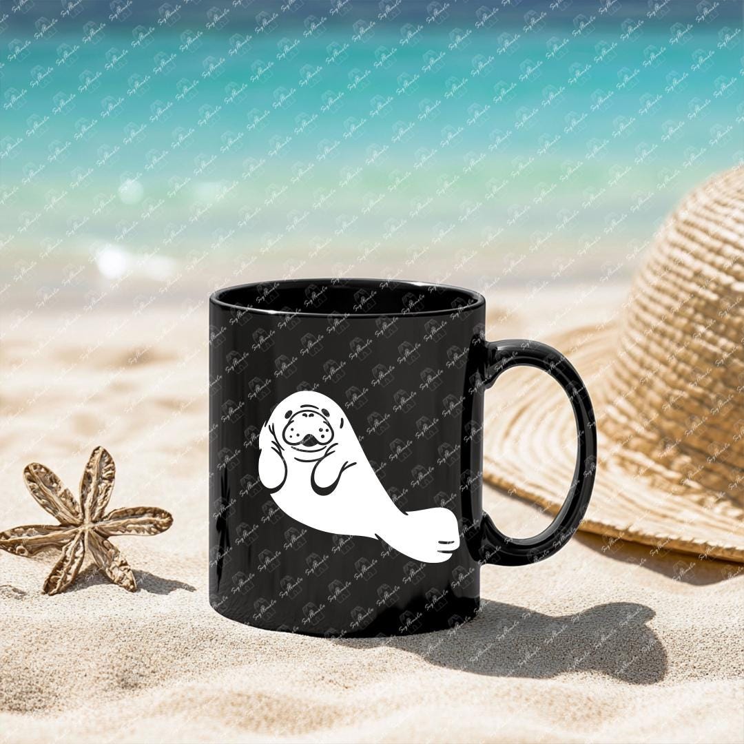 Manatee Svg Bundle Family Manatee Svg Ocean Creatures Svg Manatee Cut ...