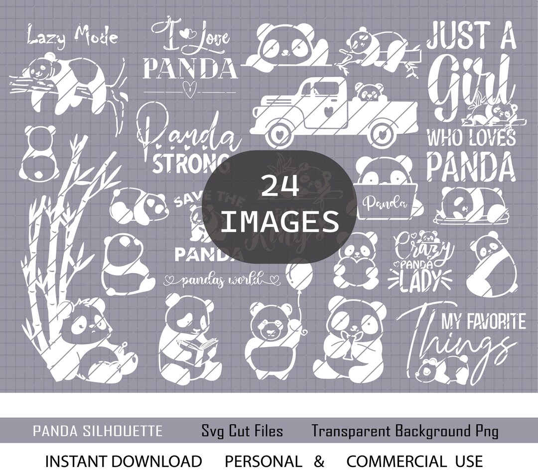 Panda SVG Cute Panda Svg Cute Panda Svg Cute Panda Clipart Panda Shirt ...