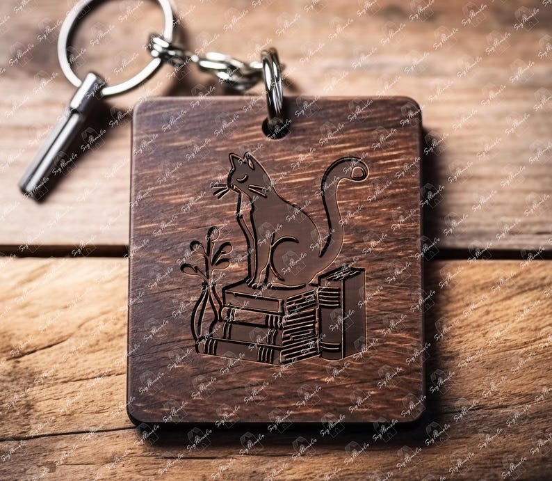 Cute Cat Drawing , Cat With Book SVG, Reading SVG, Cat Clipart, Kitty ...