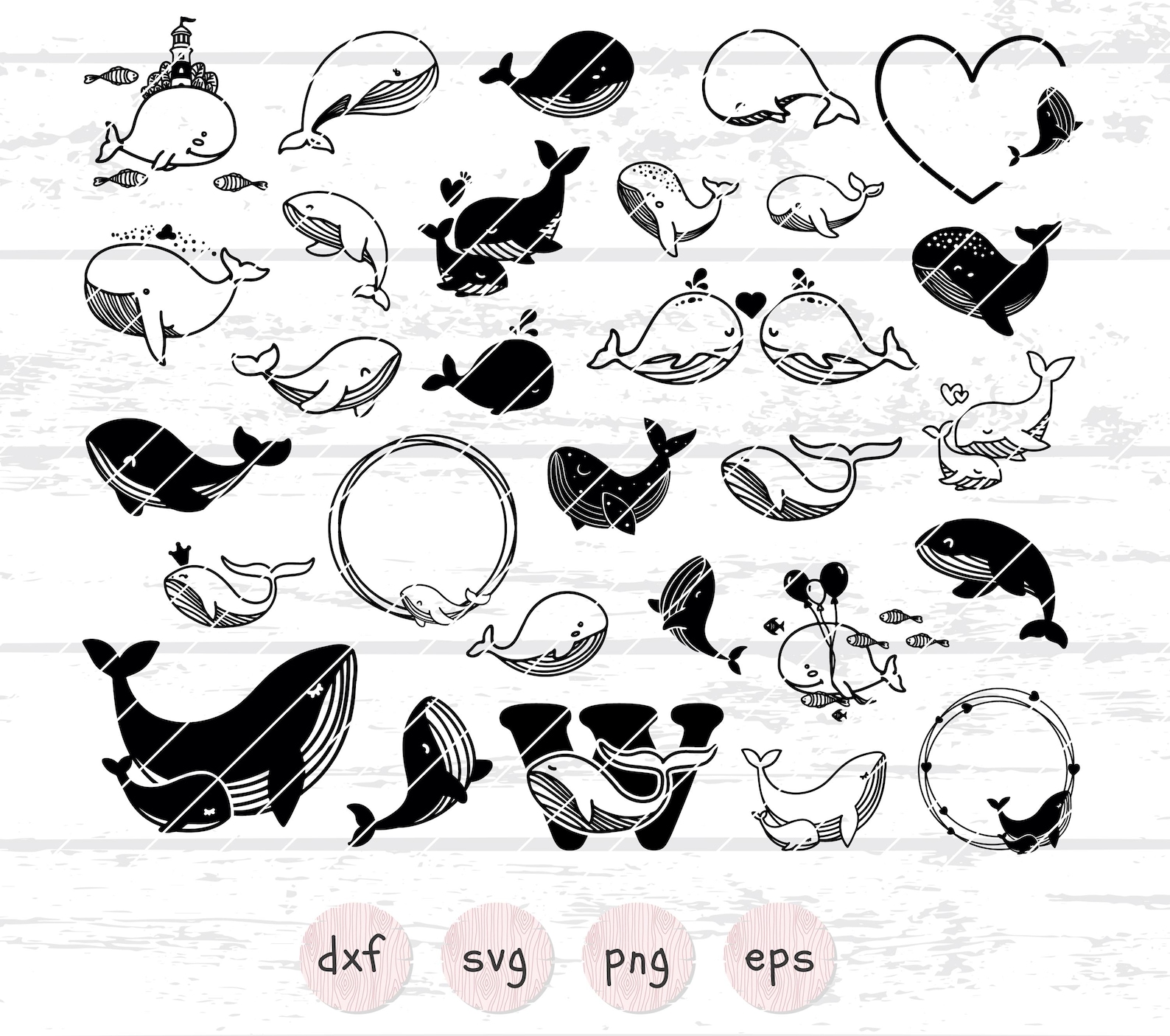 29 Cute Whale SVG, Orca Plotter File, Sea World Svg, Baby Whale Cricut ...
