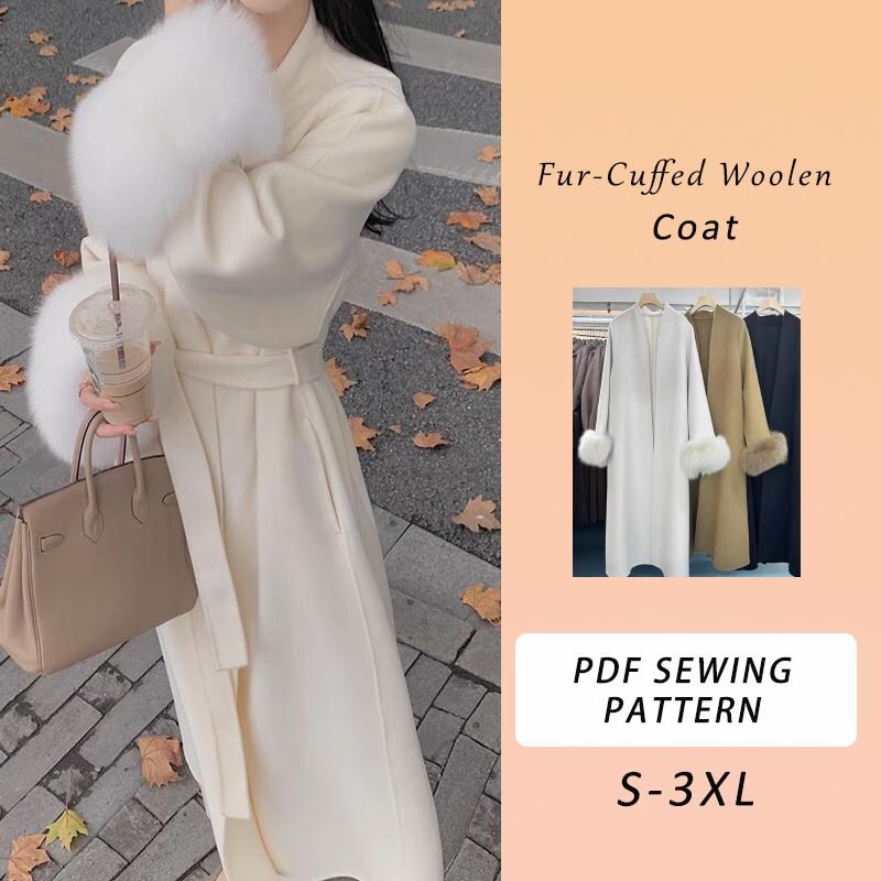 Fur Coat Pattern - Etsy