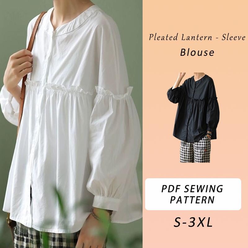 Pleated Top Pattern - Etsy