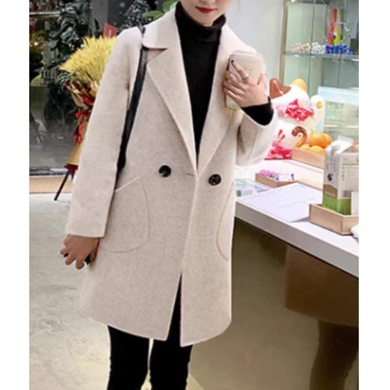 Woolen Overcoat PDF Sewing Pattern, Stylish Woolen Overcoat, Wool Coat ...