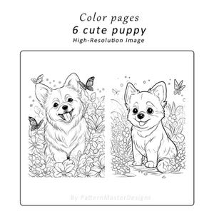 Dogs Coloring Pages, Coloring Book, Cozy Coloring for Kids and Adult ...