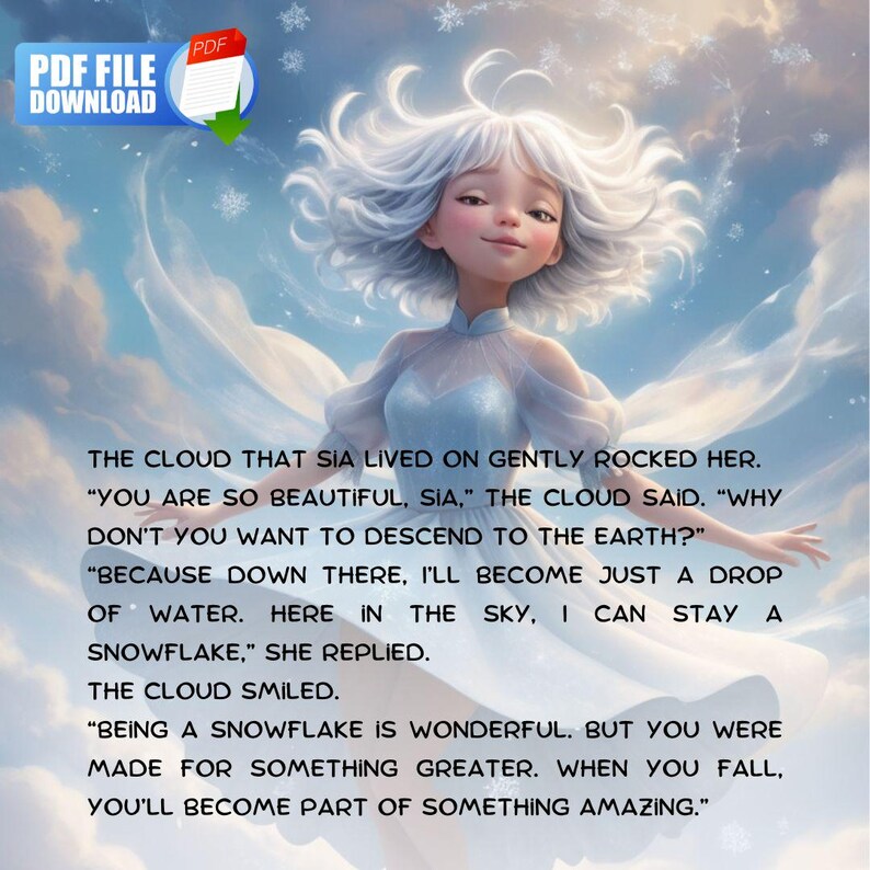 The Snowflake That Couldn't Fall: A Magical Winter Bedtime Story for ...