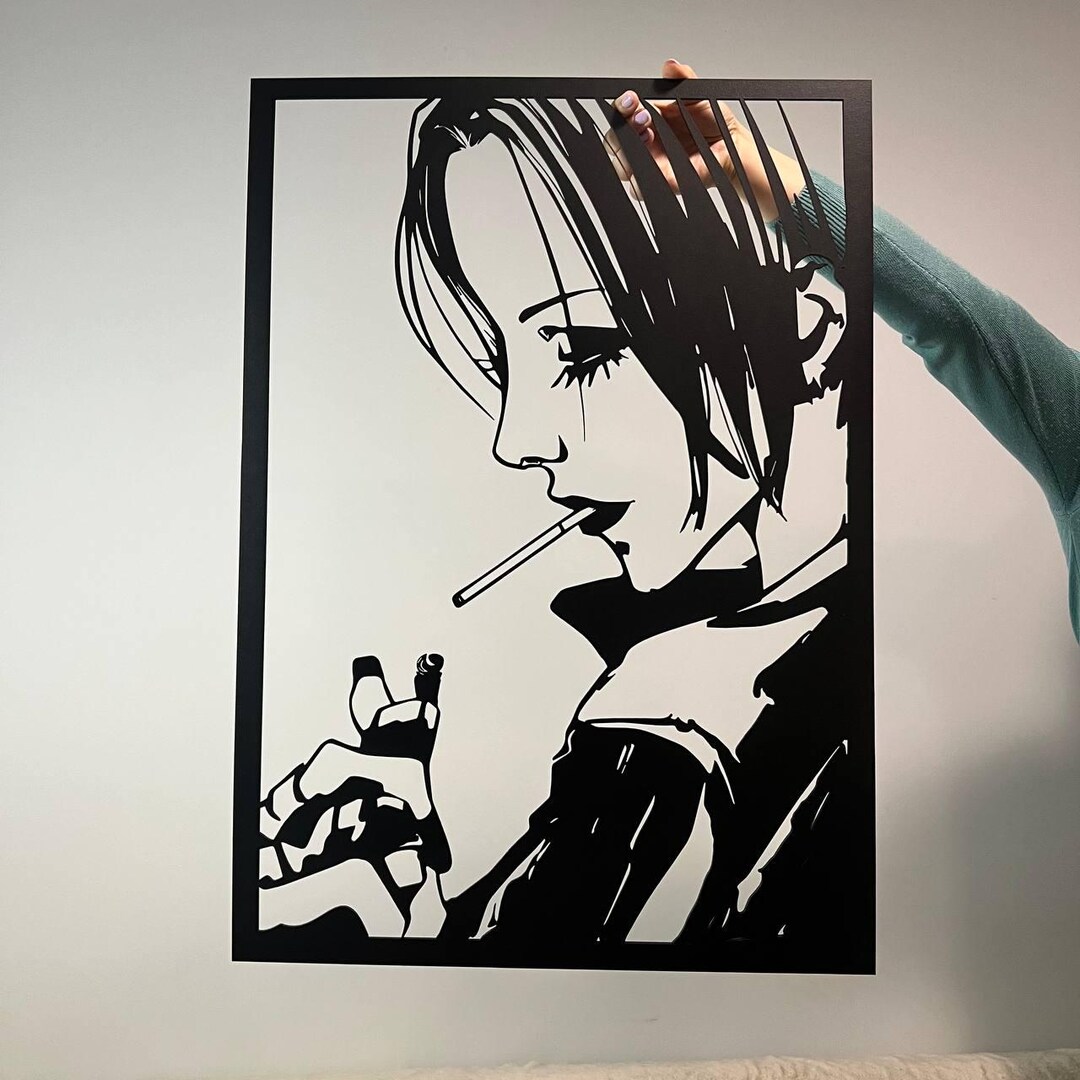Wooden Painting, Anime, Wooden Wall Decor, Manga, Wooden Wall Art, Wall ...