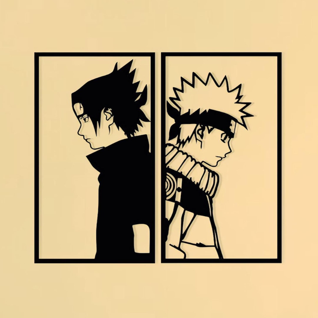 Wooden Painting, Anime, Wooden Wall Decor, Manga, Wooden Wall Art, Wall ...