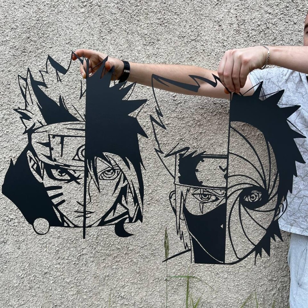 Wooden Painting, Anime, Wooden Wall Decor, Manga, Wooden Wall Art, Wall ...