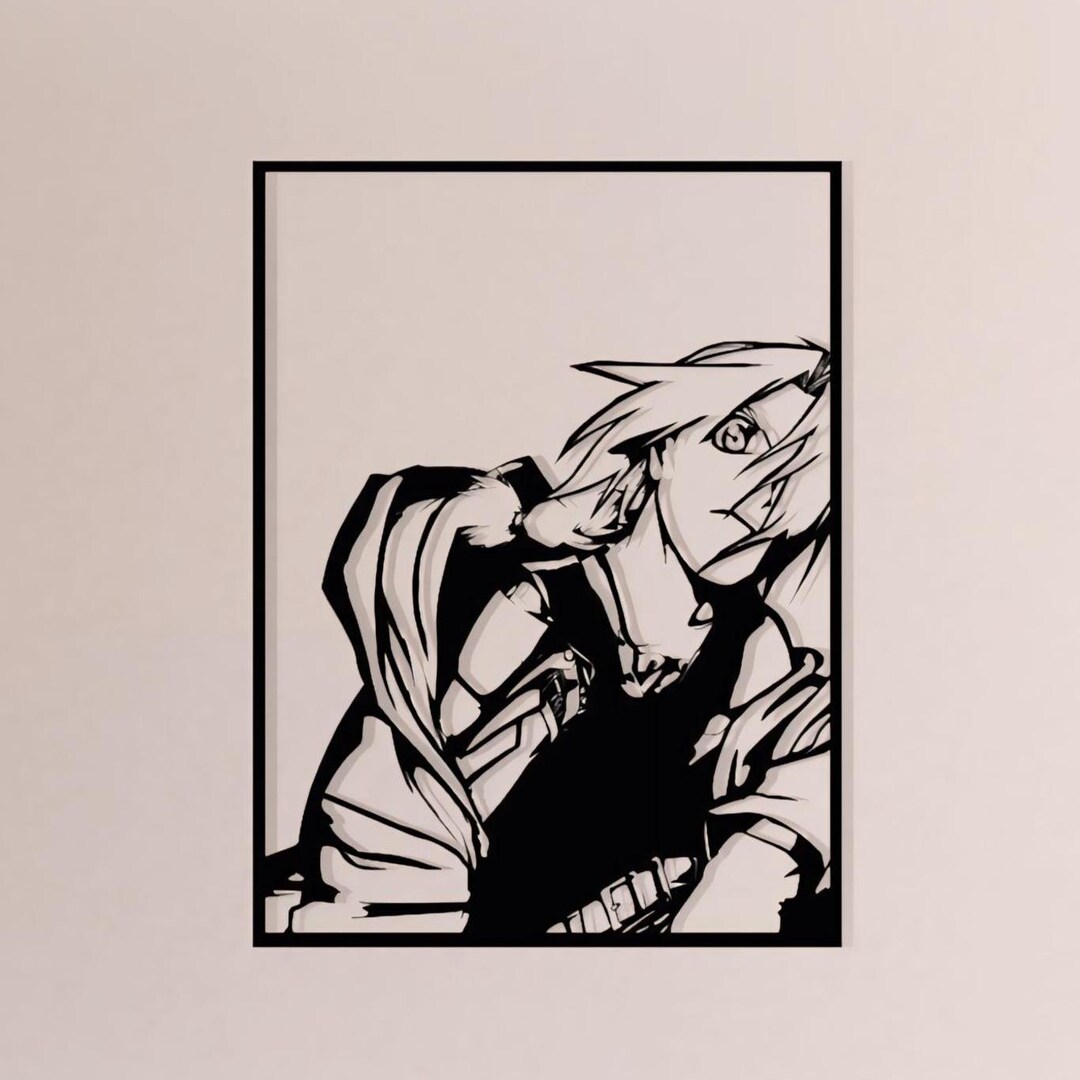 Wooden Painting, Anime, Wooden Wall Decor, Manga, Wooden Wall Art, Wall ...