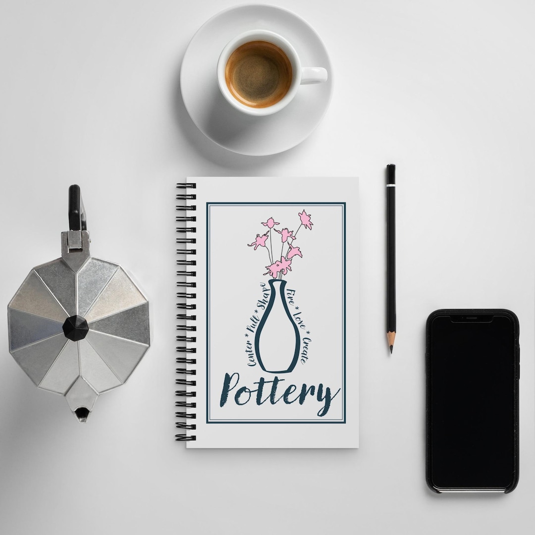 Pottery Inspiration and Note Taking Spiral Notebook - Etsy