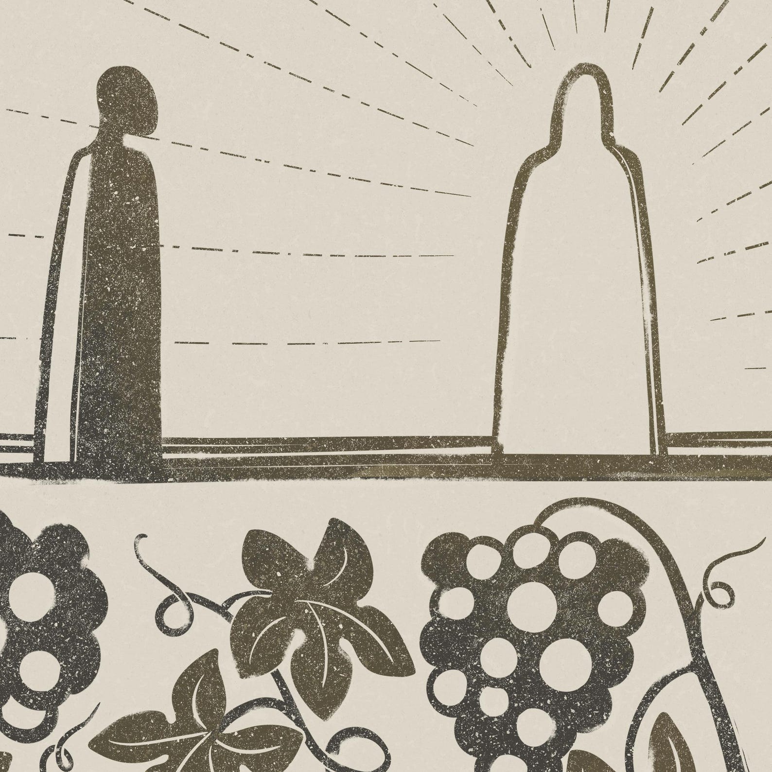 Parable of the Two Sons Wall Art, Father Sons and Vineyard Print ...