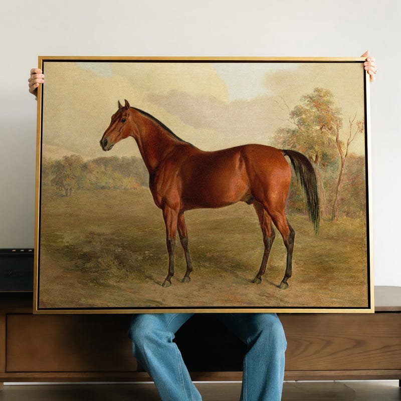 Extra Large Art Hunting - Etsy