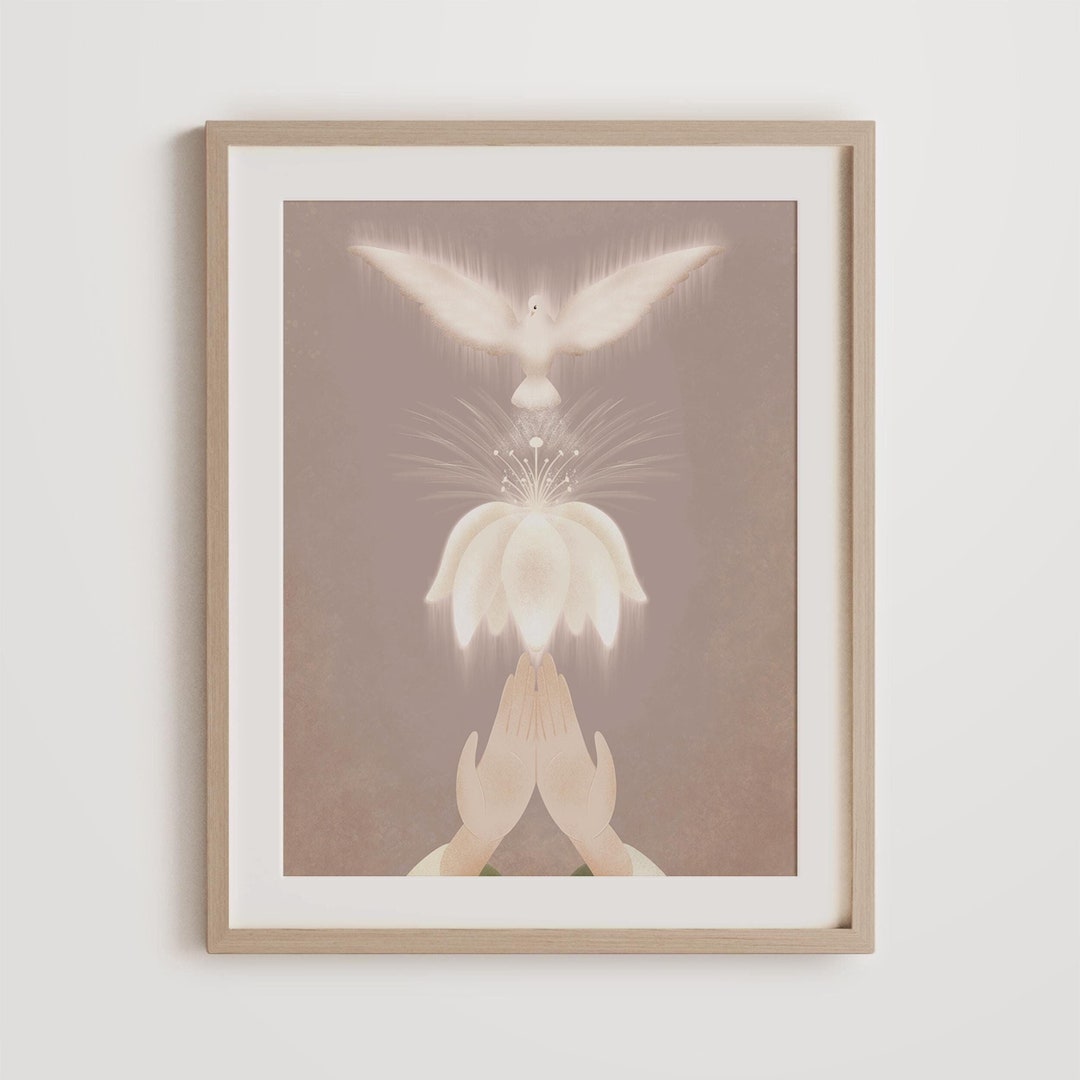 Birth of Jesus Foretold Wall Art, Christ’s Birth Announced to Mary ...