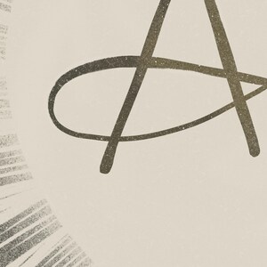 Alpha and Omega Wall Art, Christian Symbol Print, Beginning and End ...